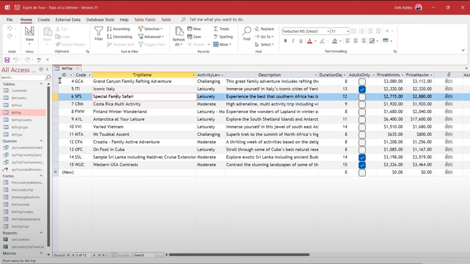 Microsoft Access 2021: Datenbankverwaltung | SwissSoftware24