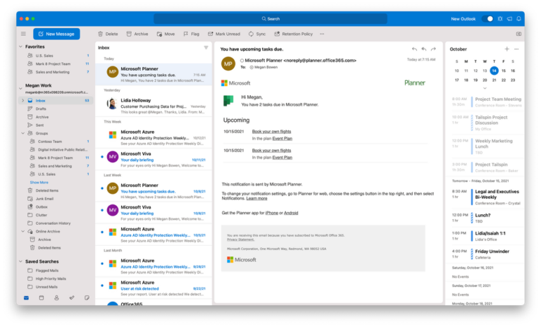 Microsoft Outlook 2021: E-Mails & Kalender | SwissSoftware24