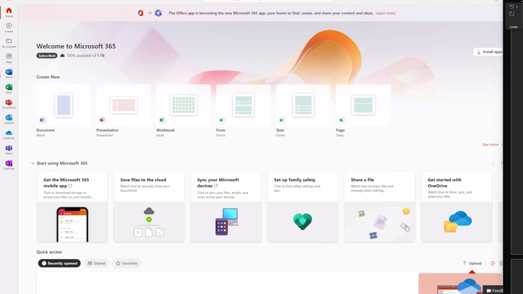 Microsoft 365 Single | Office-Online-Apps | SwissSoftware24