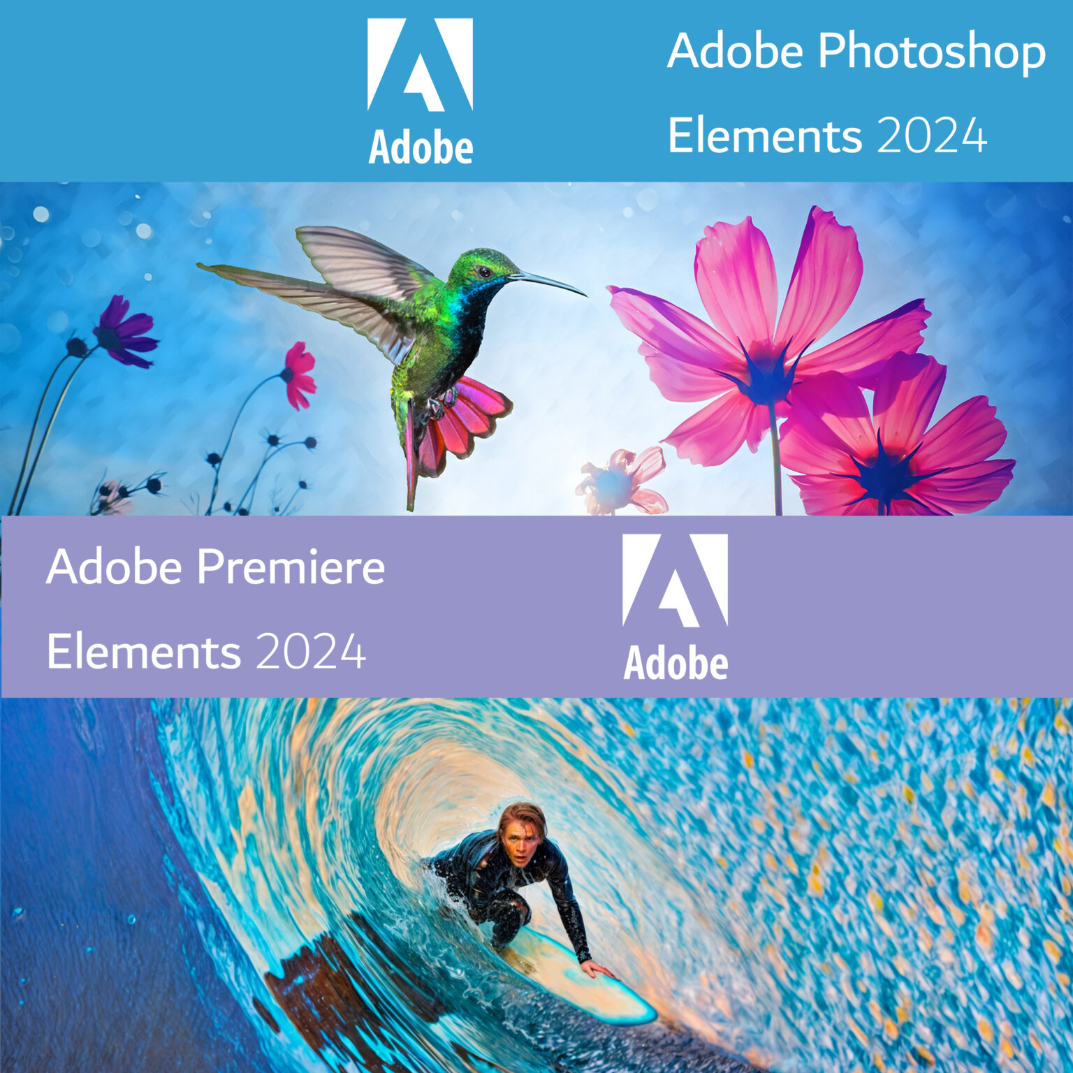 Adobe Photoshop&Premiere Elements 2024 | SwissSoftware24